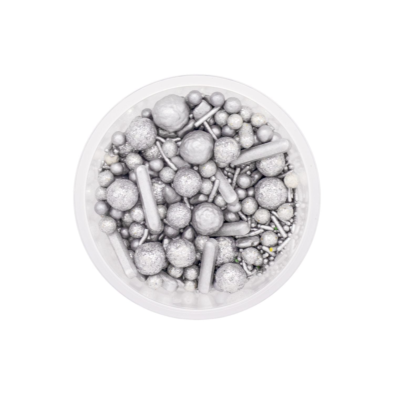 Mezcla de sprinkles color plata – Pealpan